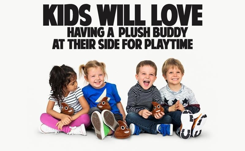 🎁Lowest price ever💥Funny Talking Poop Plush Toy – Makes Fart Sounds ...